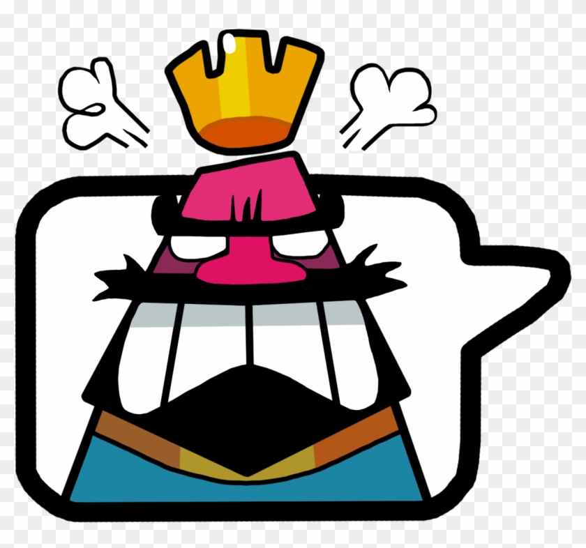 [fanart] I Redrew The Angry Emote With High Resolution - Clash Royale ...
